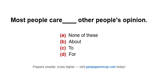 Social Influence and Peer Pressure | Past Papers MCQs
