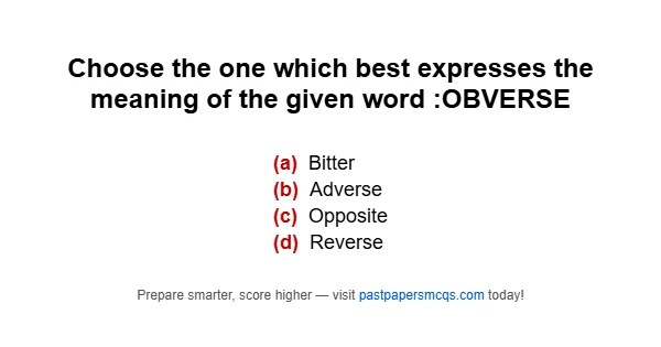 Coin Collecting Terminology | Past Papers MCQs