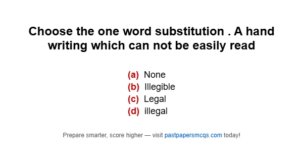 Handwriting Analysis Techniques | Past Papers MCQs