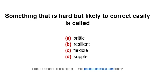 Problem Solving Difficulty Level Assessment | Past Papers MCQs