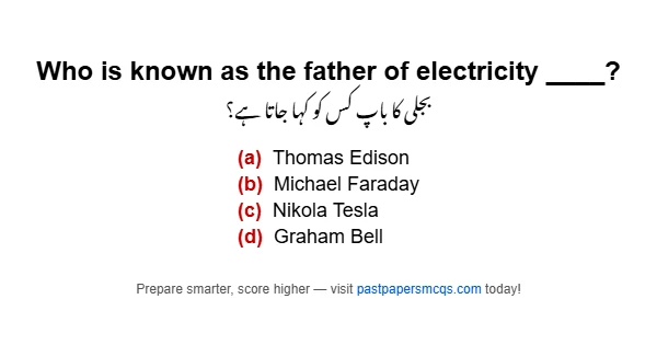 Electrical Engineering Pioneer | Past Papers MCQs